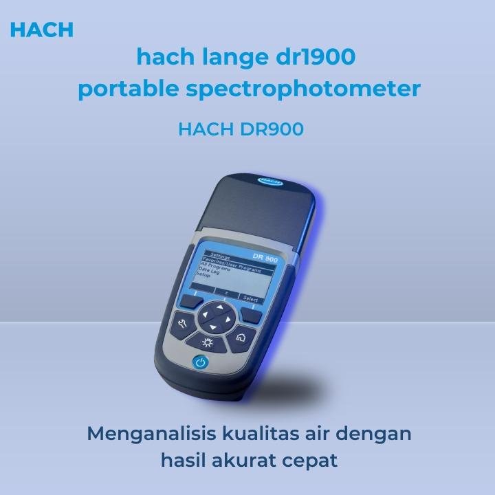Hach Lange DR1900 Portable Spectrophotometer - Pengukur Kimia.